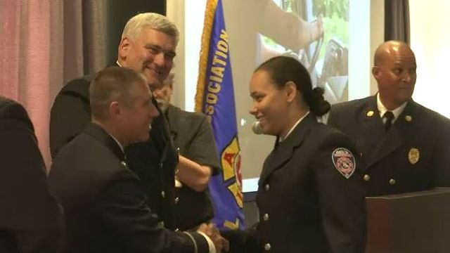 Trailblazing firefighter makes history at RFD training graduation