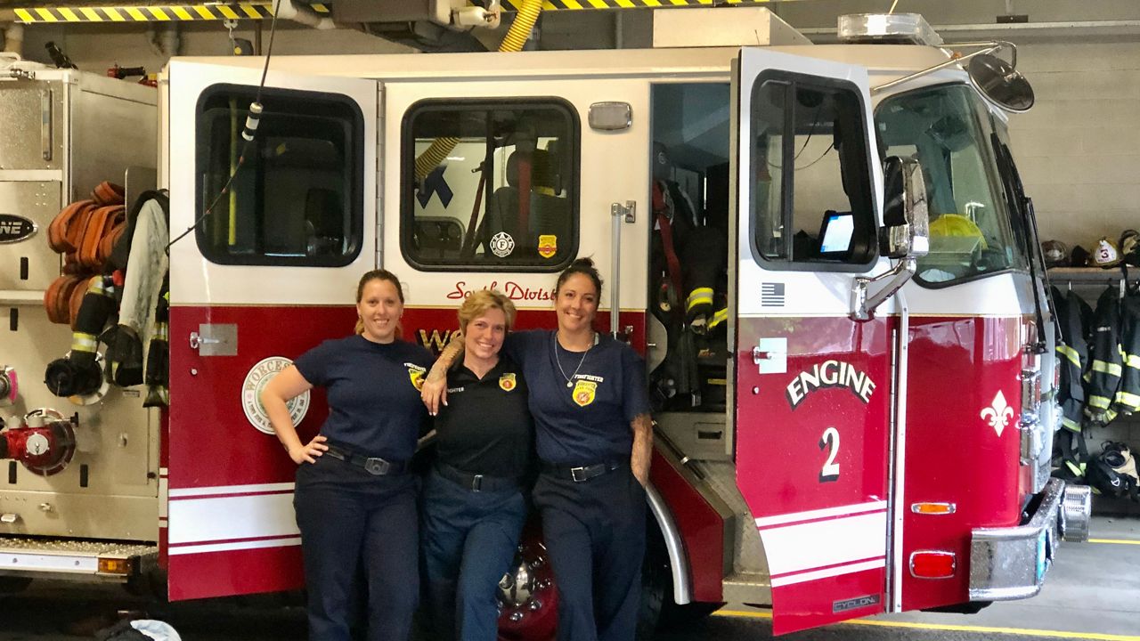 Firefighters make history in Worcester