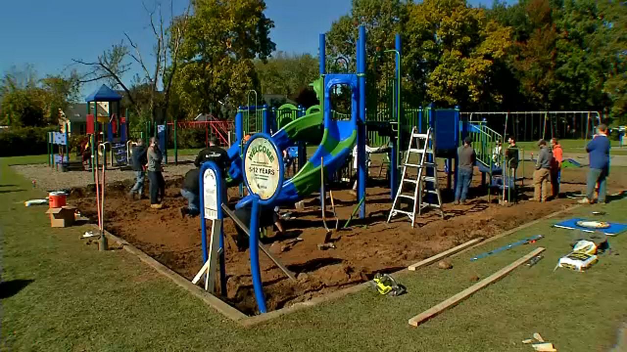 Allen Road elementary Slides Into Upgrades
