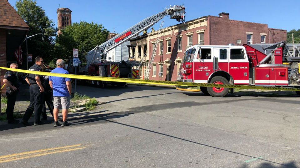 Troy Fire Heavily Damages Home Renovation Project