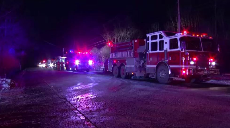 Home destroyed after early morning fire in Altamont