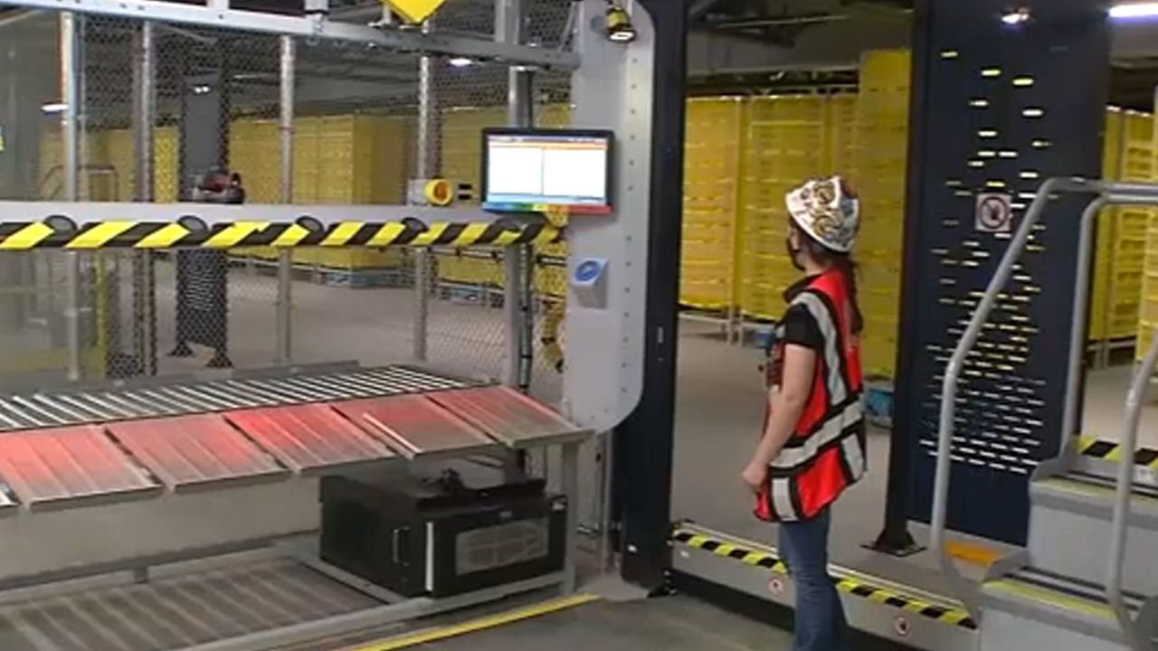 Amazon prepares massive warehouse facility in Clay