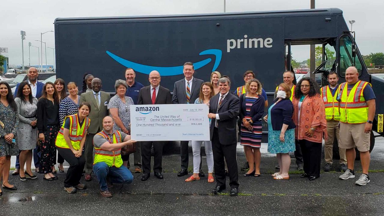 Amazon donates $100,000 to United Way programs