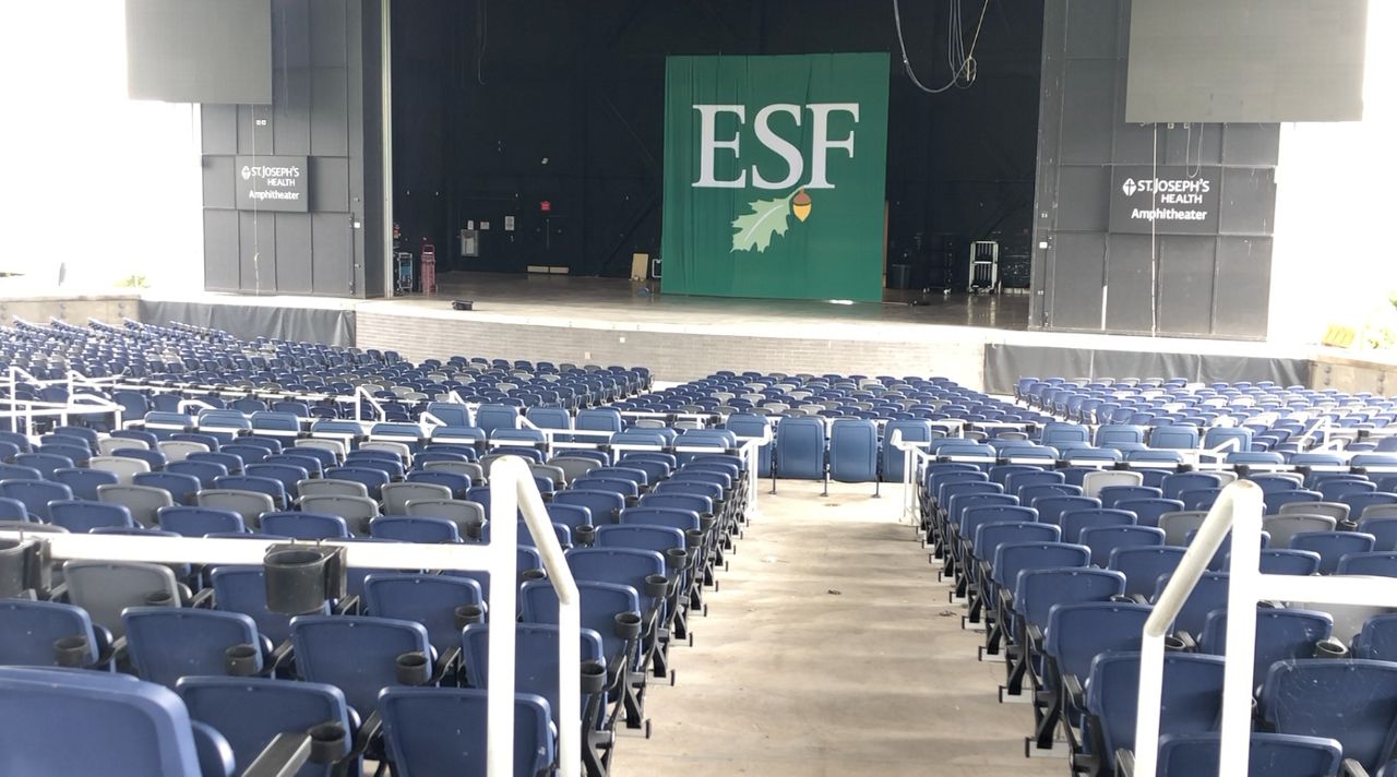 St. Joe's Amphitheater reopens with SUNY-ESF graduation