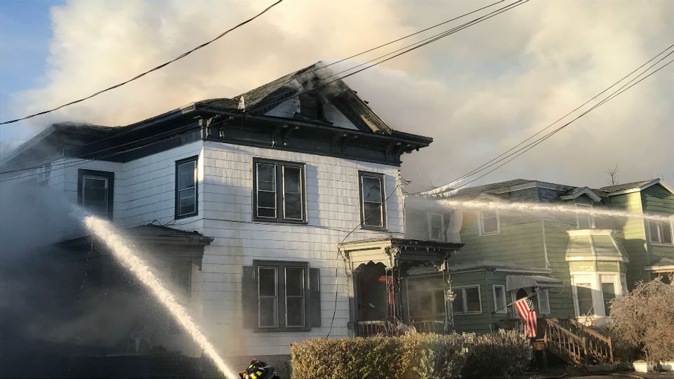 3 families displaced after Amsterdam house fire