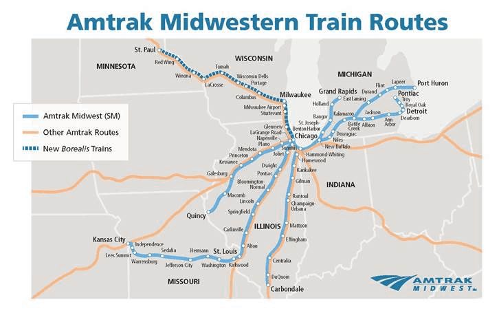 Amtrak to offer second daily train through Wisconsin
