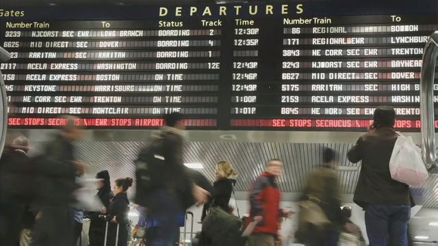 Amtrak 'Big Board' at Penn Station Being Replaced with New Digital Display