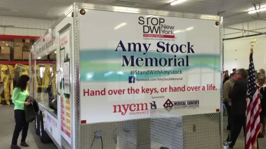 Memorial Unveiled in Honor of Drunk Driving Victim