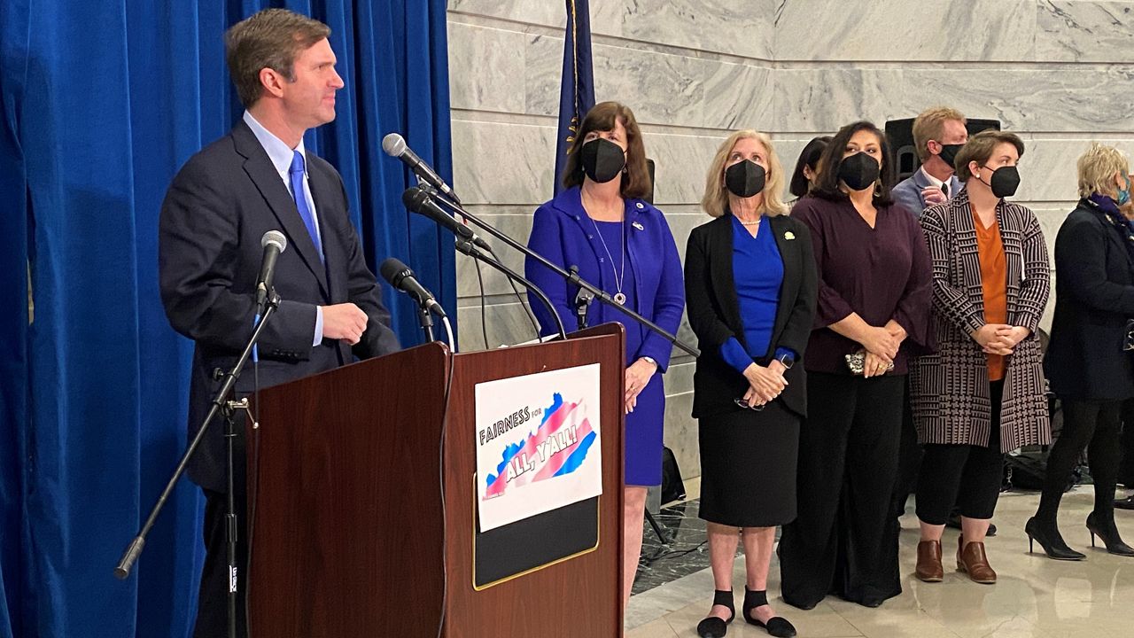 LGBTQ community rally for rights at Ky state capitol