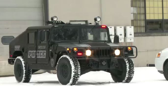 GSPD Gets Military Vehicles, Including Humvee For School Resource ...