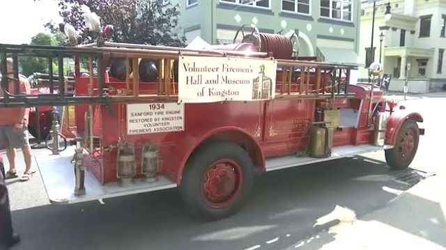 Fire engines of yesteryear benefit museum of today