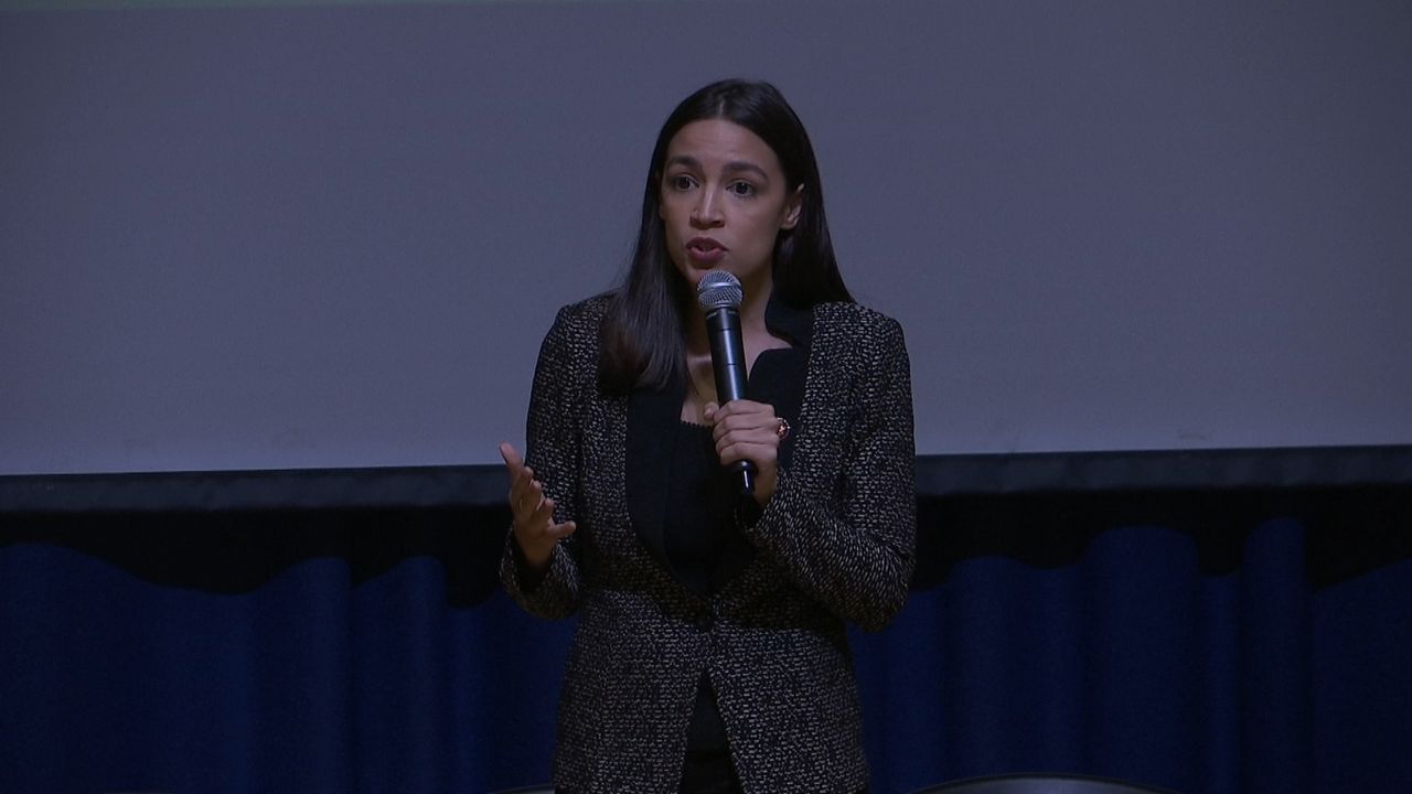Rep. Alexandria Ocasio--Cortez Holds Town Hall on Public Housing