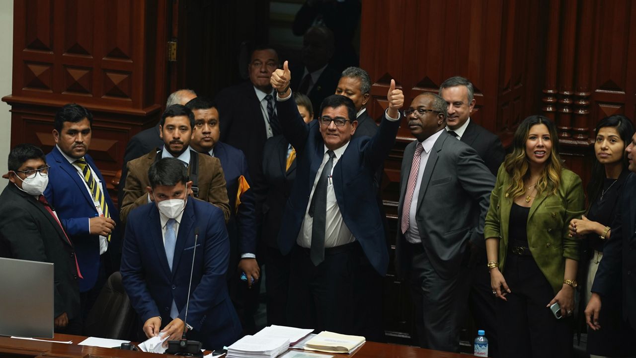 Peru swears in new president amid constitutional crisis