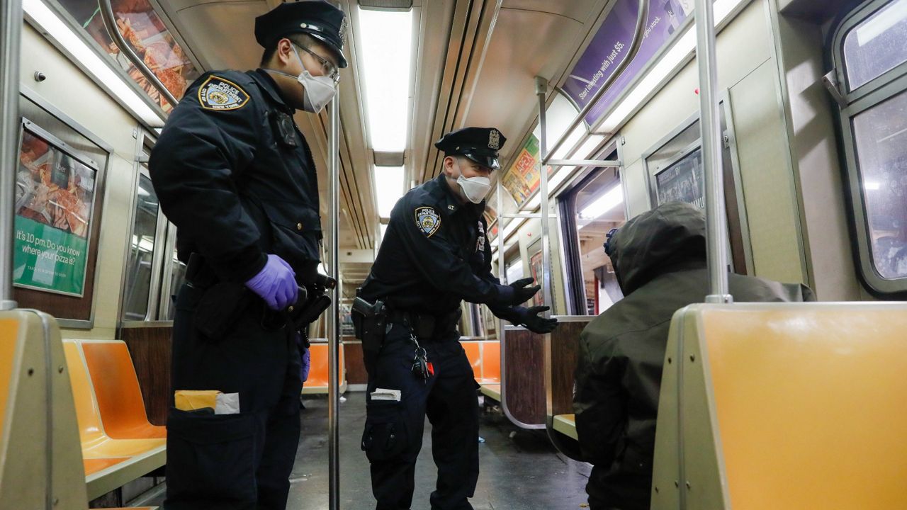 Mayor Adams backtracks on solo cops in the subway