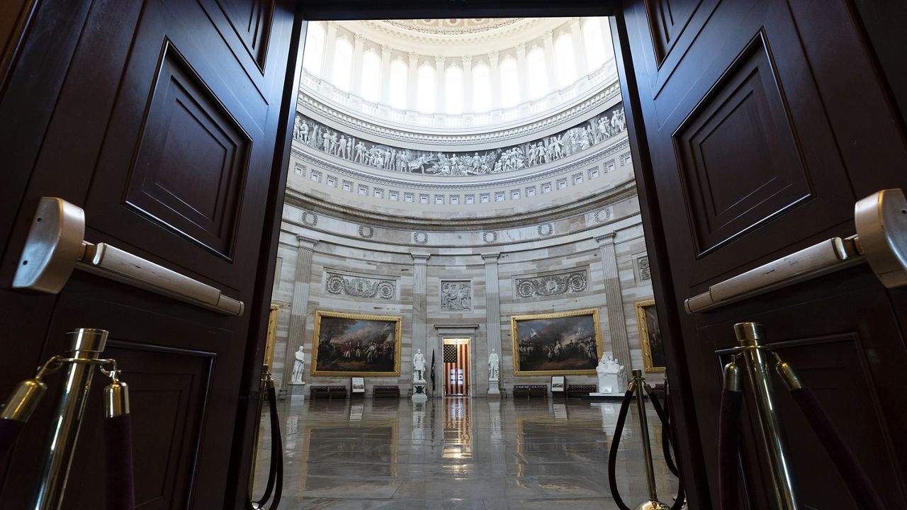 Closed U.S. Capitol is somber backdrop this Independence Day