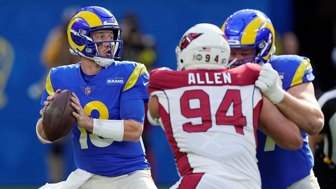 McCoy leads Cards past Rams 27-17; Cooper Kupp injured