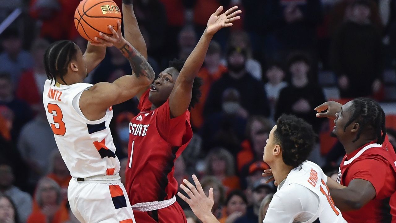 Mintz helps Syracuse beat No. 23 NC State 75-72