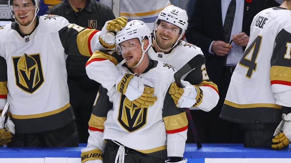 Golden Knights’ Eichel quiets crowd in 2nd visit to Buffalo