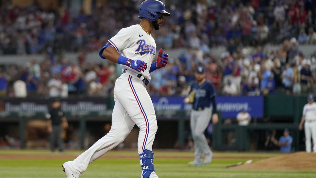 Taveras and Heim homer as Rangers win 6th game in a row