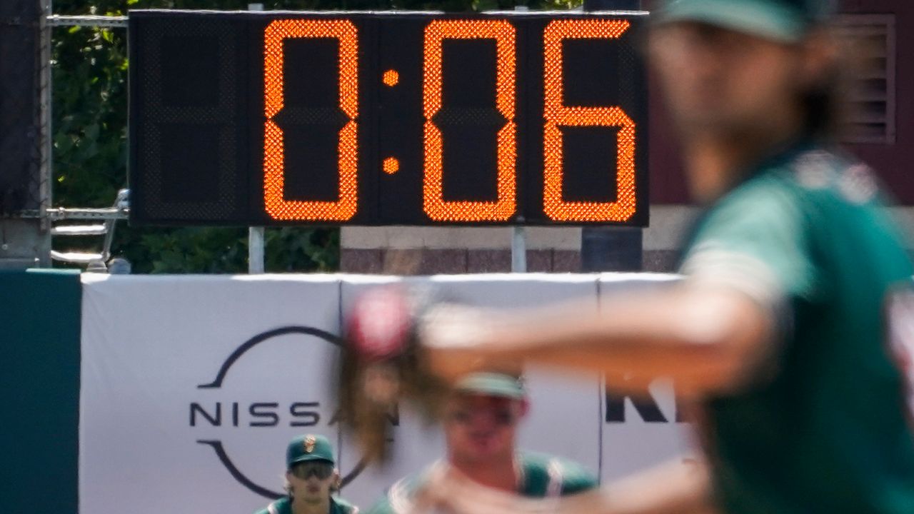 MLB adopts pitch clock, shift limits, bigger bases for 2023