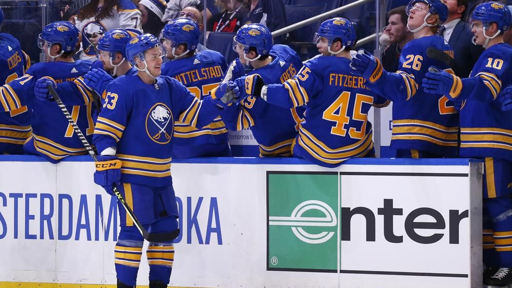 Olofsson rallies Sabres in 4-2 win over Hurricanes