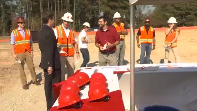 Groundbreaking Held for Apex Friendship Middle School