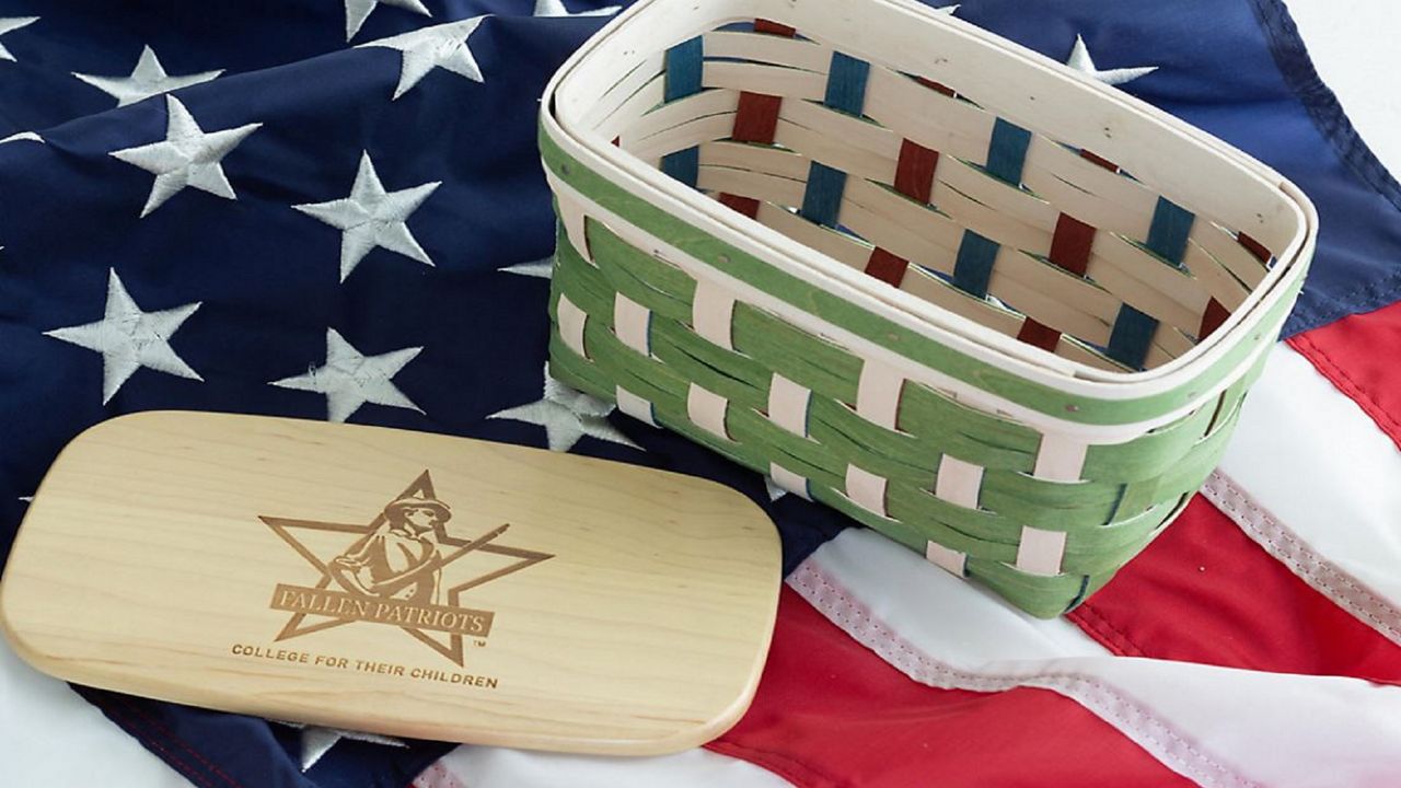 Basket to help kids of fallen service members with college