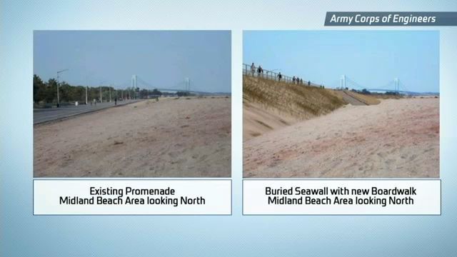 Army Corps of Engineers Shares Plans for Seawall on Staten Island's ...
