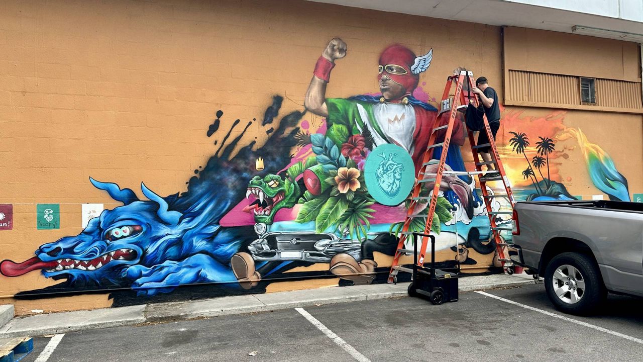 Clearwater hosts its first mural festival in downtown area