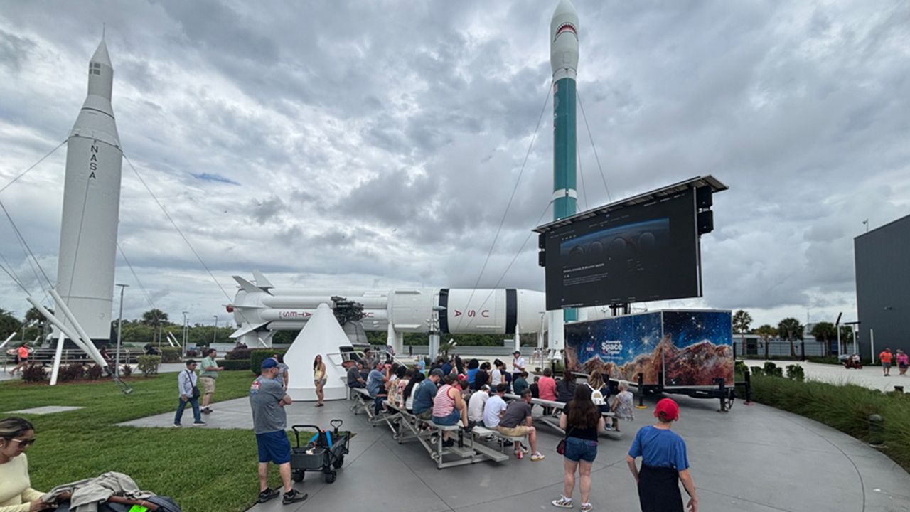 Artemis III crew reveal watch party at KSC Visitor Center