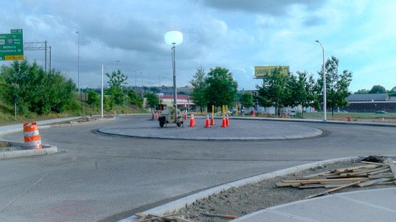 Worcester's 'Mini' Roundabout