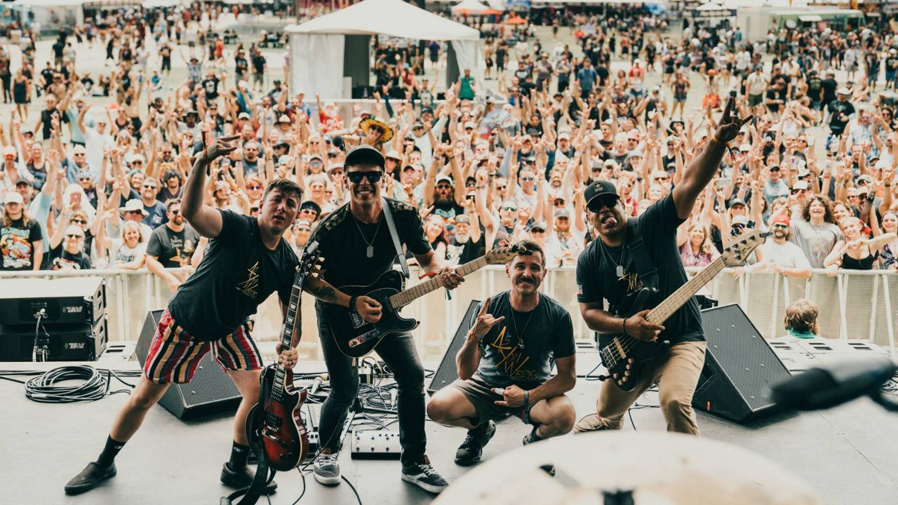 Rock band serves as Army recruiting tool