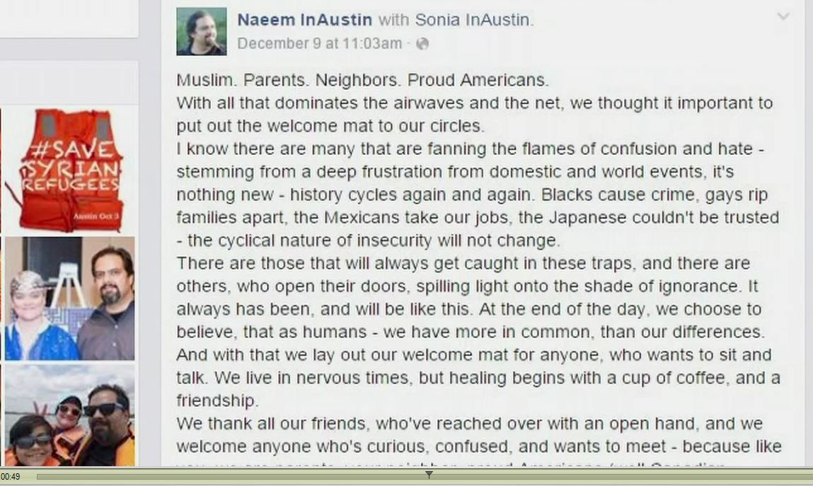Muslim Family Uses Social Media to Strengthen Public Dialogue