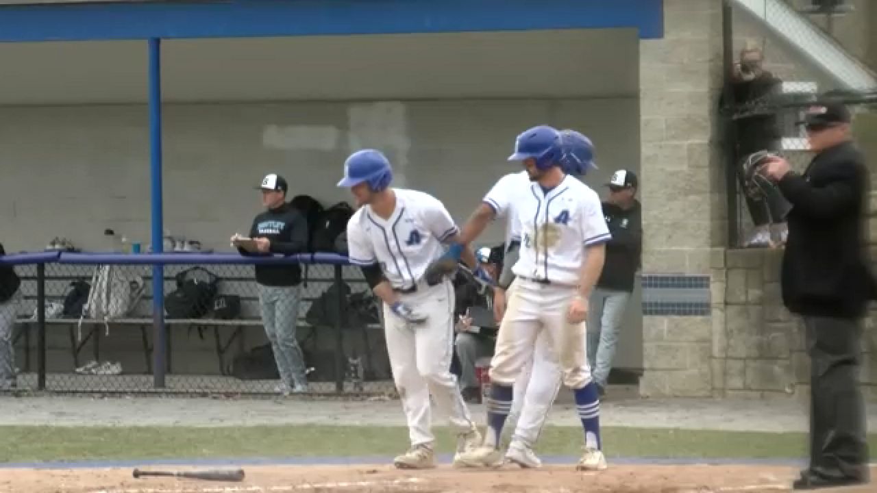 Assumption baseball walks it off against Bentley