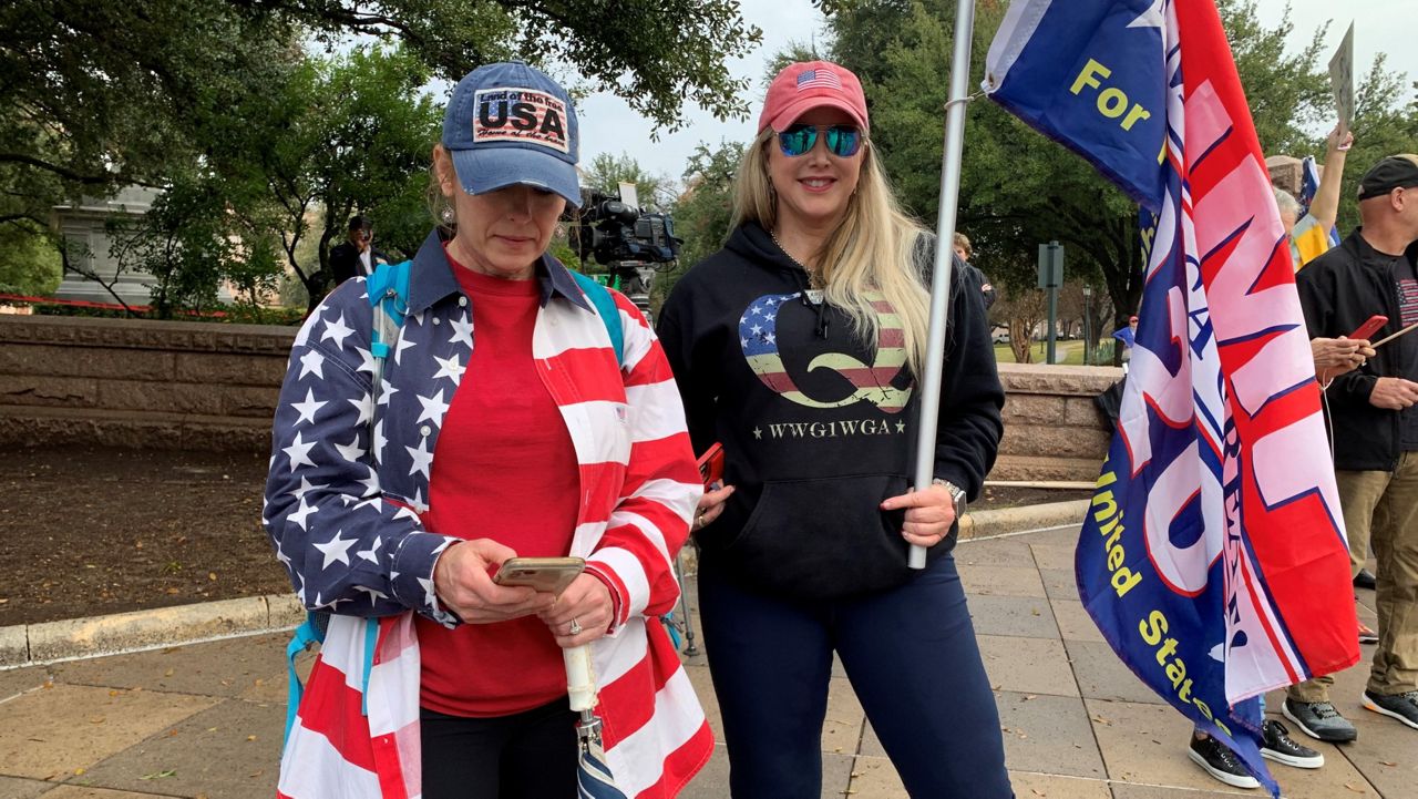 Pro-Trump Protesters Gather at Texas State Capitol