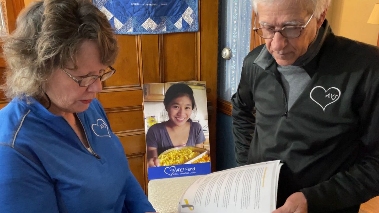 Parents honor their daughter lost to cancer through AYJ Fund