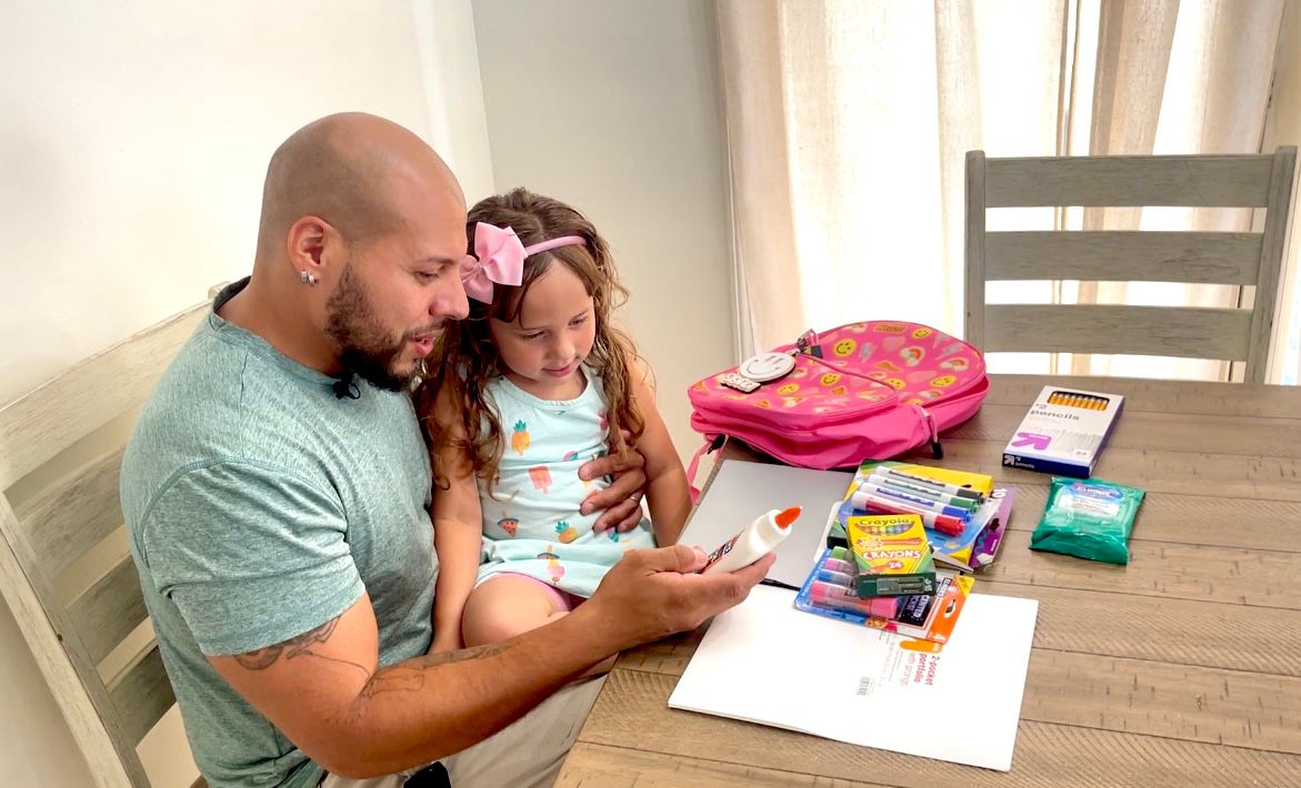 First day of school excitement for kids, parents