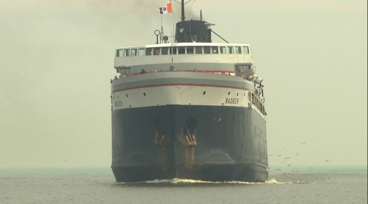 Historic S.S. Badger still sailing the Great Lakes