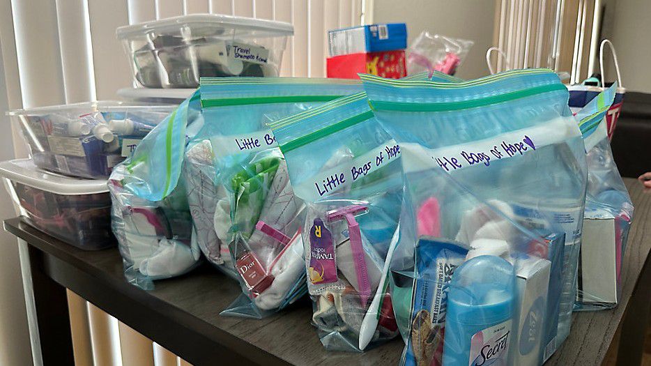 Mother and daughter offer hope and supplies to homeless