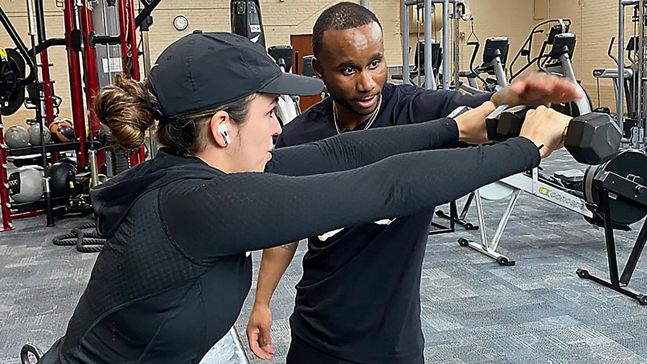 Personal trainer capitalizes on second chance