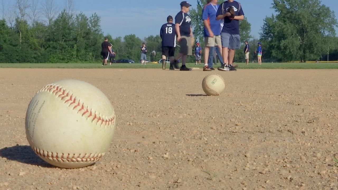 Triad Baseball Teams Celebrating 4th of July on Field