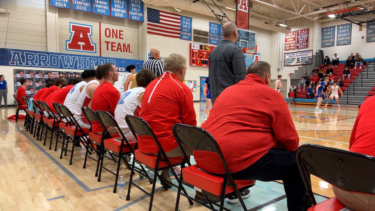 Student saved by AED at Arrowhead Union basketball game