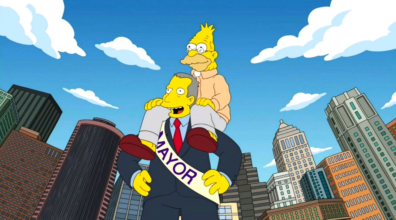 Mayor de Blasio Makes Simpsons Cameo