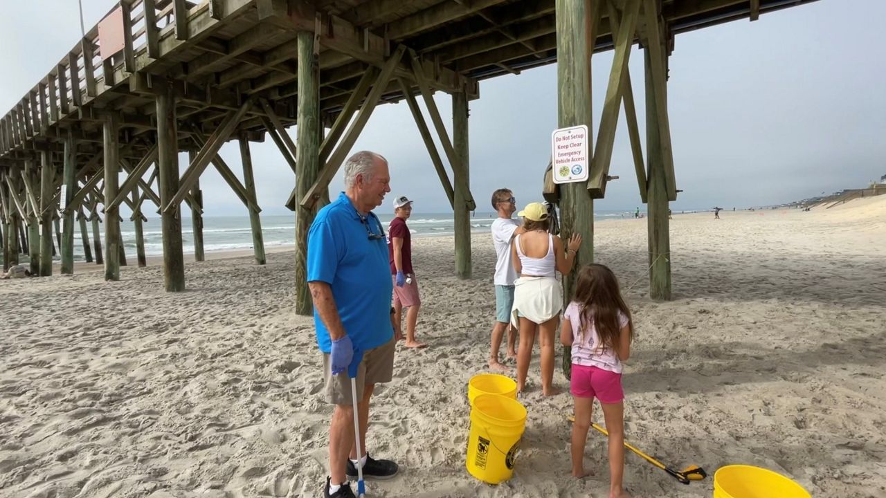 North Carolina Town Holds Beach Sweep To Keep The Shores Clean ...