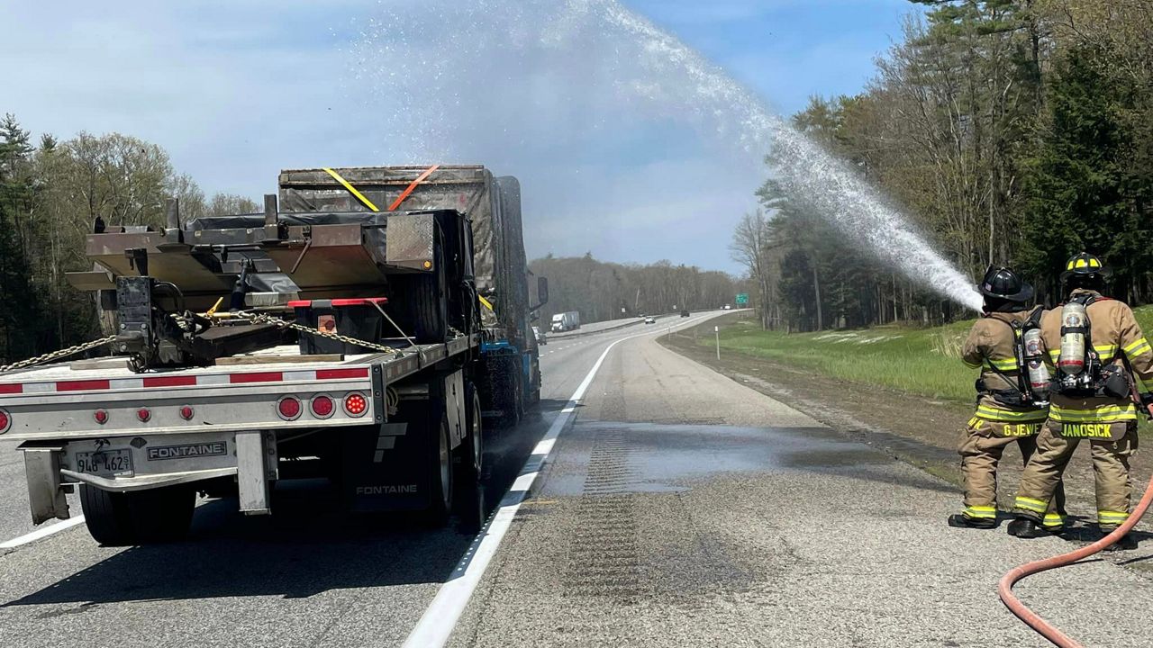 Tractor-trailer carrying bees involved in highway crash