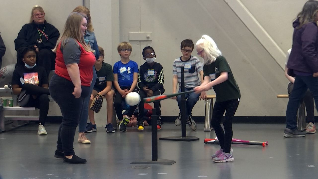 MSOE lets kids take a swing with beep baseball