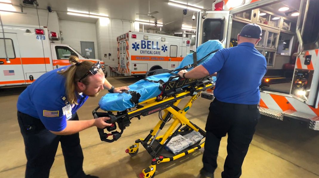 Ambulance company spends $22,000 a week on gas