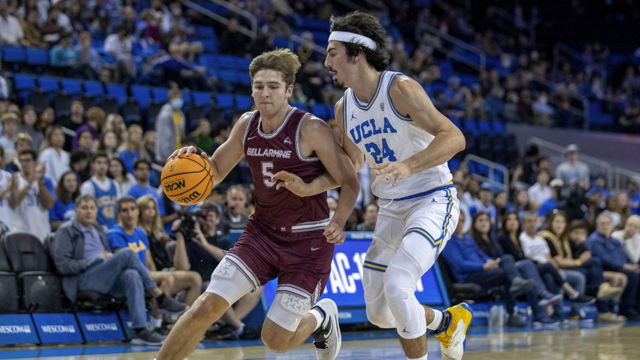 No. 19 UCLA routs Bellarmine 81-60 without Jaylen Clark