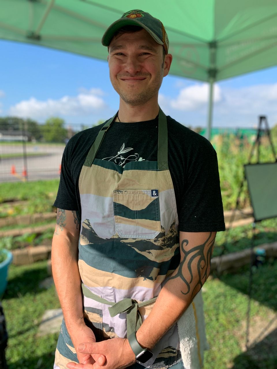 Nonprofit teaching people farm-to-table concept