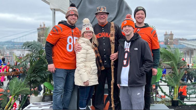 Bengals super fan ready for playoff run